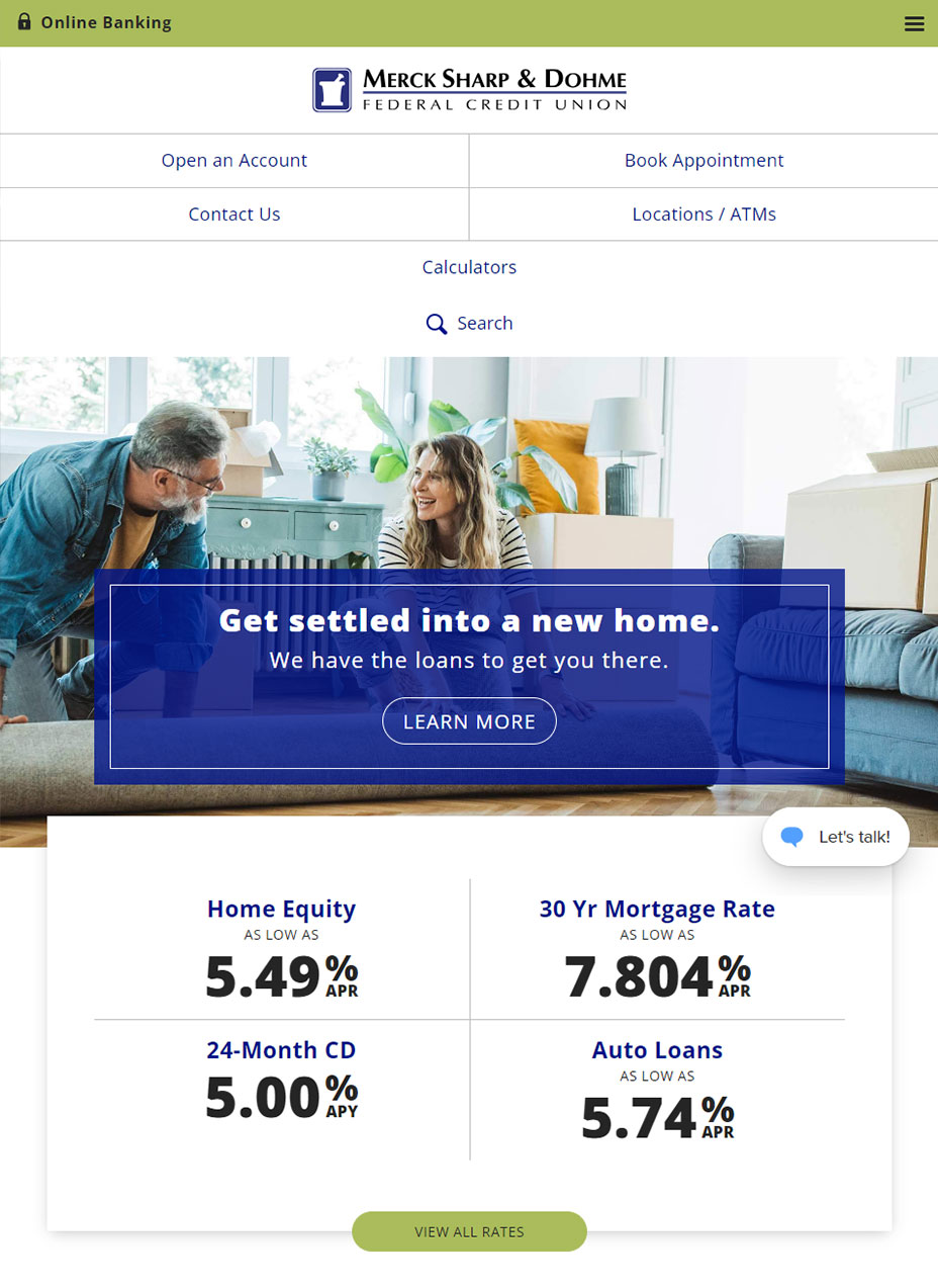 Merck Sharp & Dohme Federal Credit Union Merck Sharp & Dohme Federal Credit Union